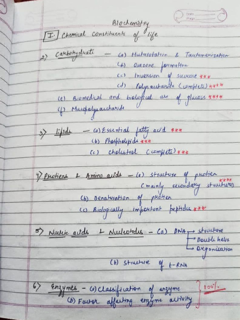 Biochem Imp Topics | PDF | Xiaomi | Mobile Phones