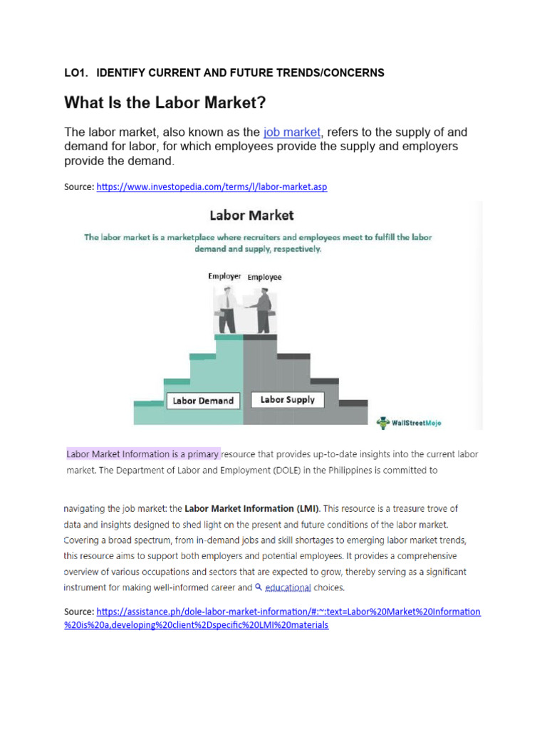 What Is The Labor Market | PDF | Consumer Behaviour | Labour Economics