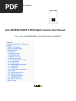 Solis Hybrid Inverter Wiring Diagram | PDF | Power Inverter ...