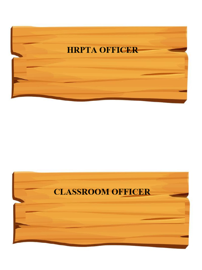 Classroom Officer | PDF