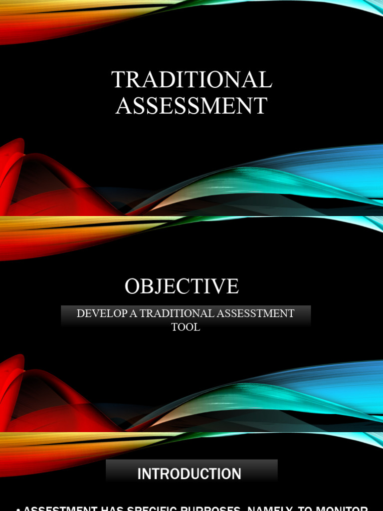 Designing Effective Traditional Assessments | PDF | Educational ...