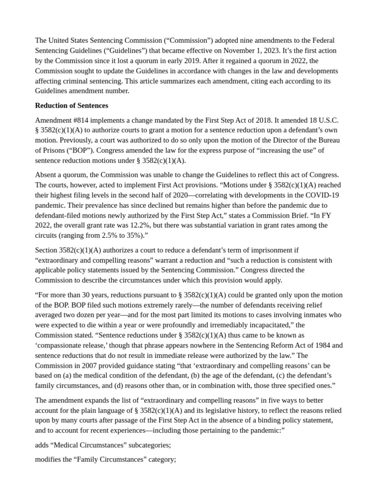 Sentencing G | PDF | United States Federal Sentencing Guidelines ...