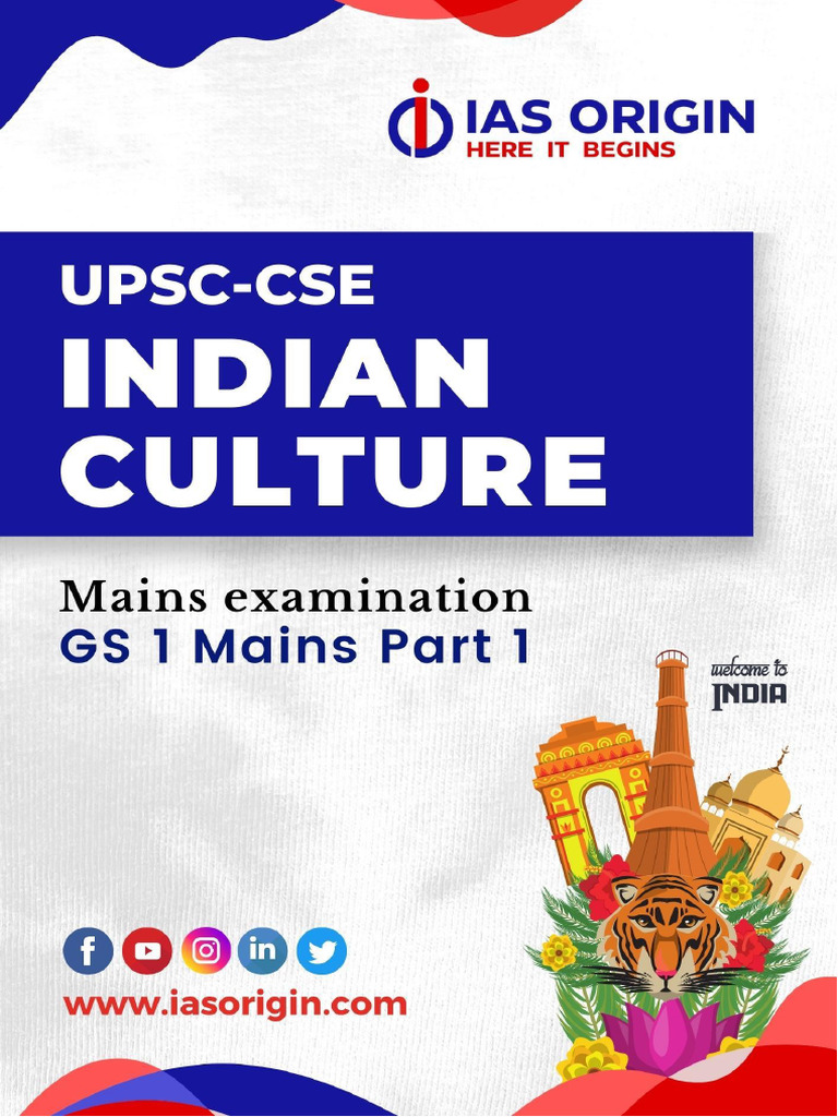 Indian Culture (Part 1) For G.S. I - Fb1da3ac 4e08 4b4b 935a ...
