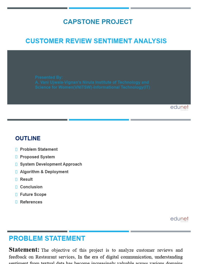 Aiml Sentimental Analysis Project Pdf Machine Learning Cognitive Science