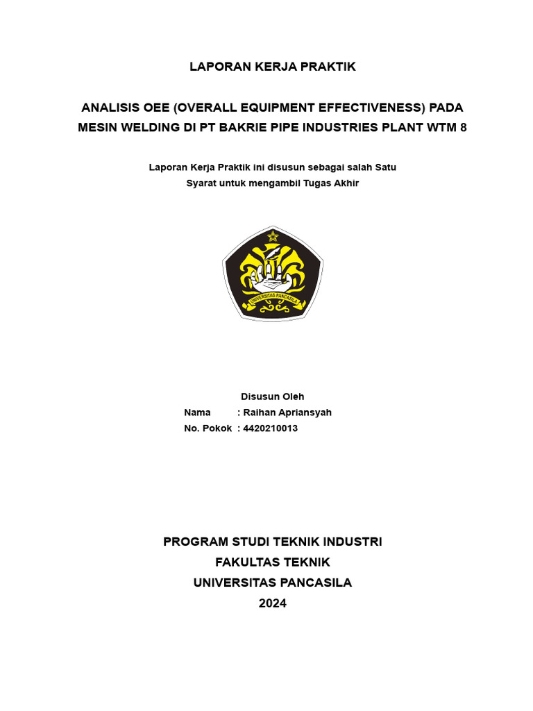 Bismillah Raihan Apriansyah 4420210013 | PDF