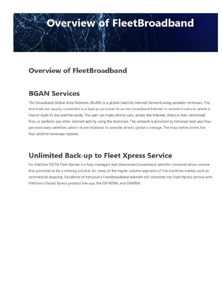 01N - Module - 01 - FB250 - Fleet One - Introduction | PDF