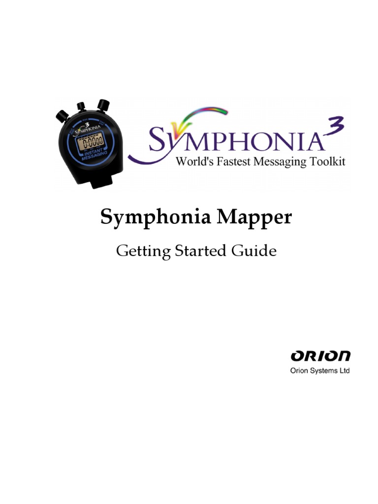 Symphonia Mapper Getting Started Guide Pdf Parameter Computer Programming Function