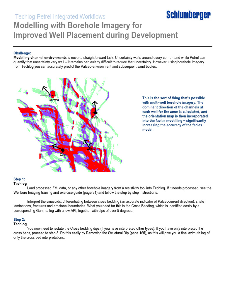 Borehole Imagery for Well Placement | PDF | Applied Mathematics