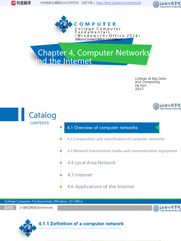 Chapter 4 | PDF | Computer Network | Internet Protocol Suite