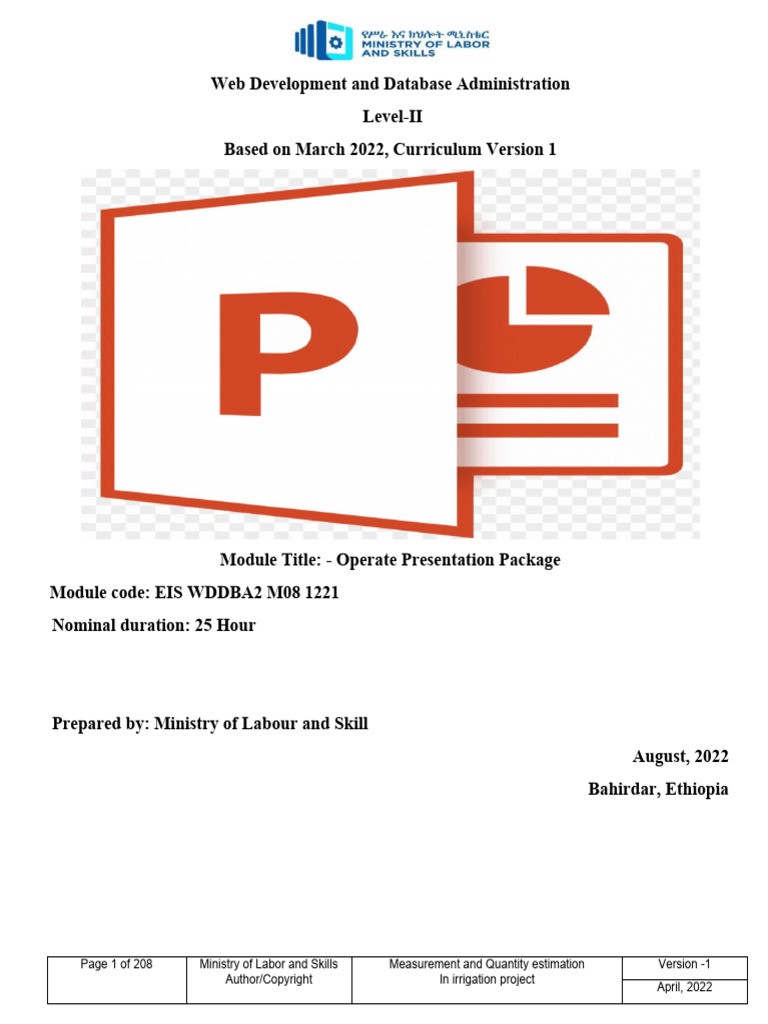 M08 Presentation Package | PDF | Microsoft Power Point | Window (Computing)