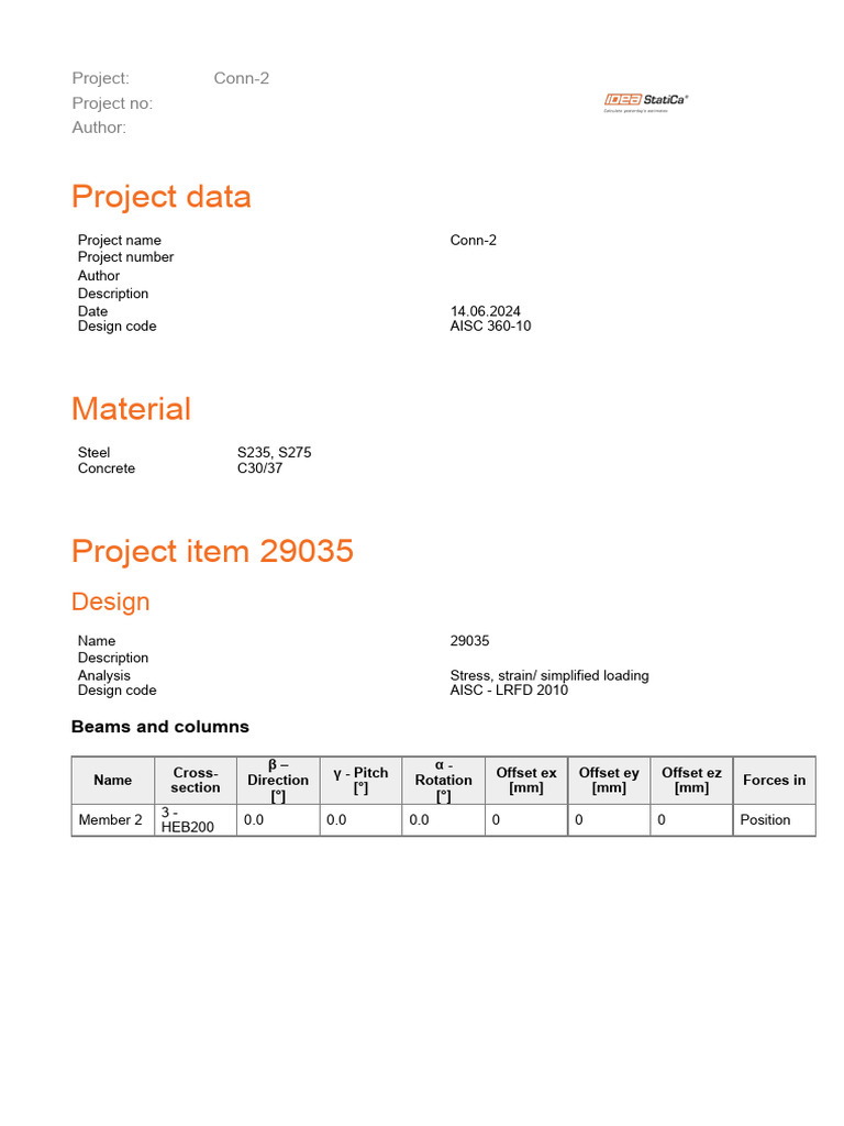 HEB200 | PDF | Mechanical Engineering | Materials