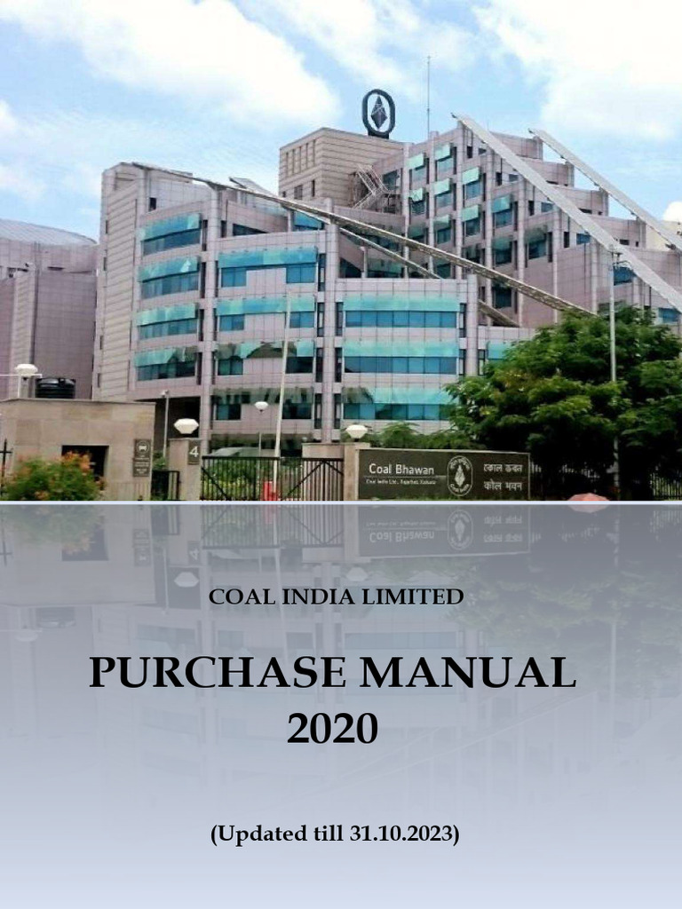 Purchase Manual 20231031 | PDF | Business