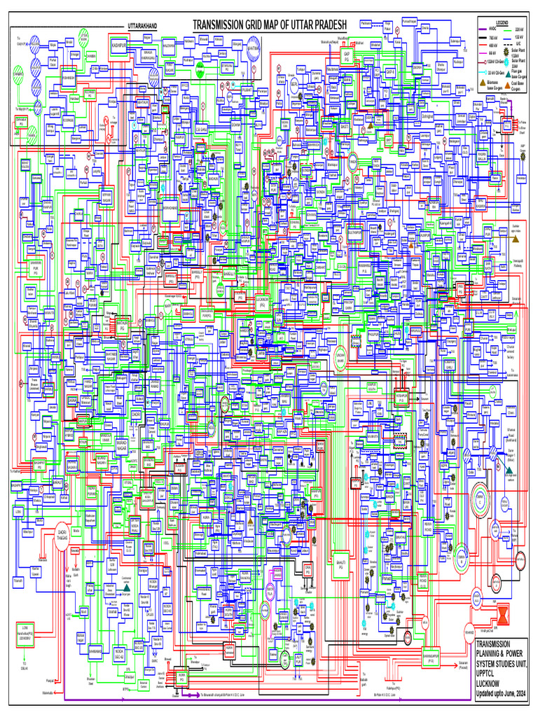 Full Grid Map 070724 | PDF | Electric Power | Electrical Engineering