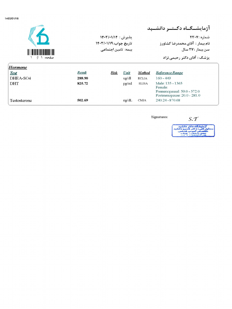 Print Result | PDF