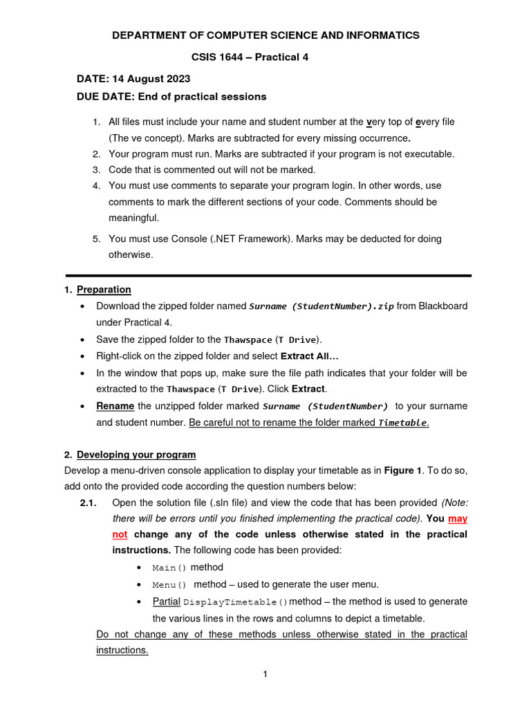 Practical 4 2023 Pdf Computer File Parameter Computer Programming