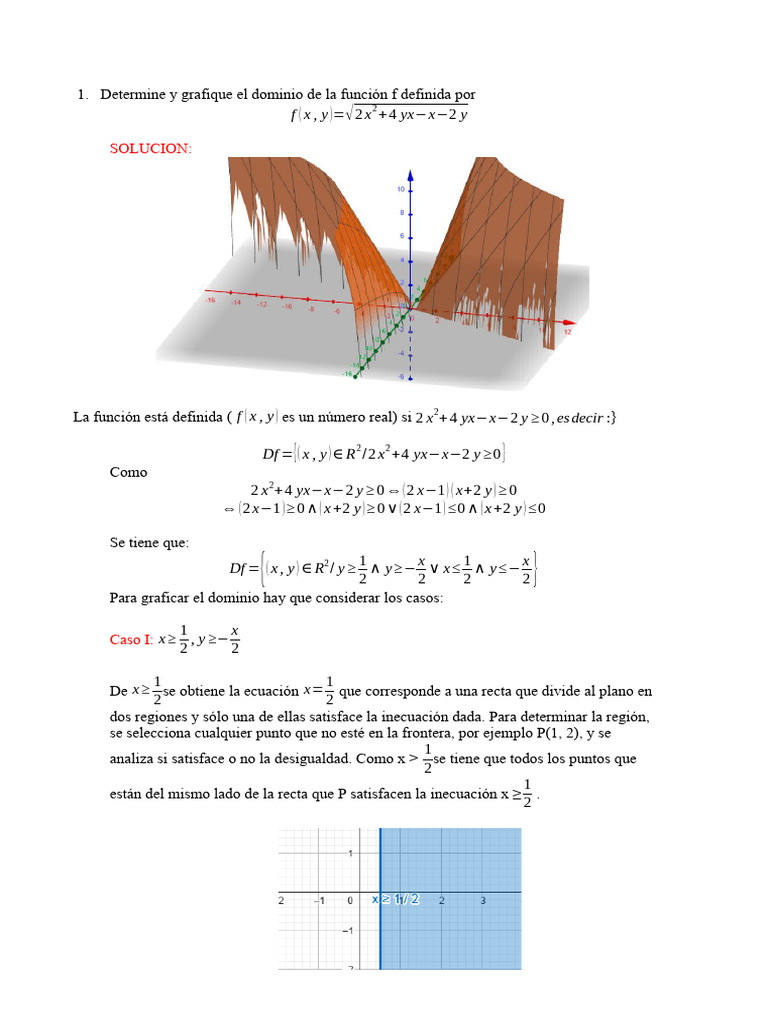 funciones de varias variables | Descargar gratis PDF | Ecuaciones | Matemática Elemental