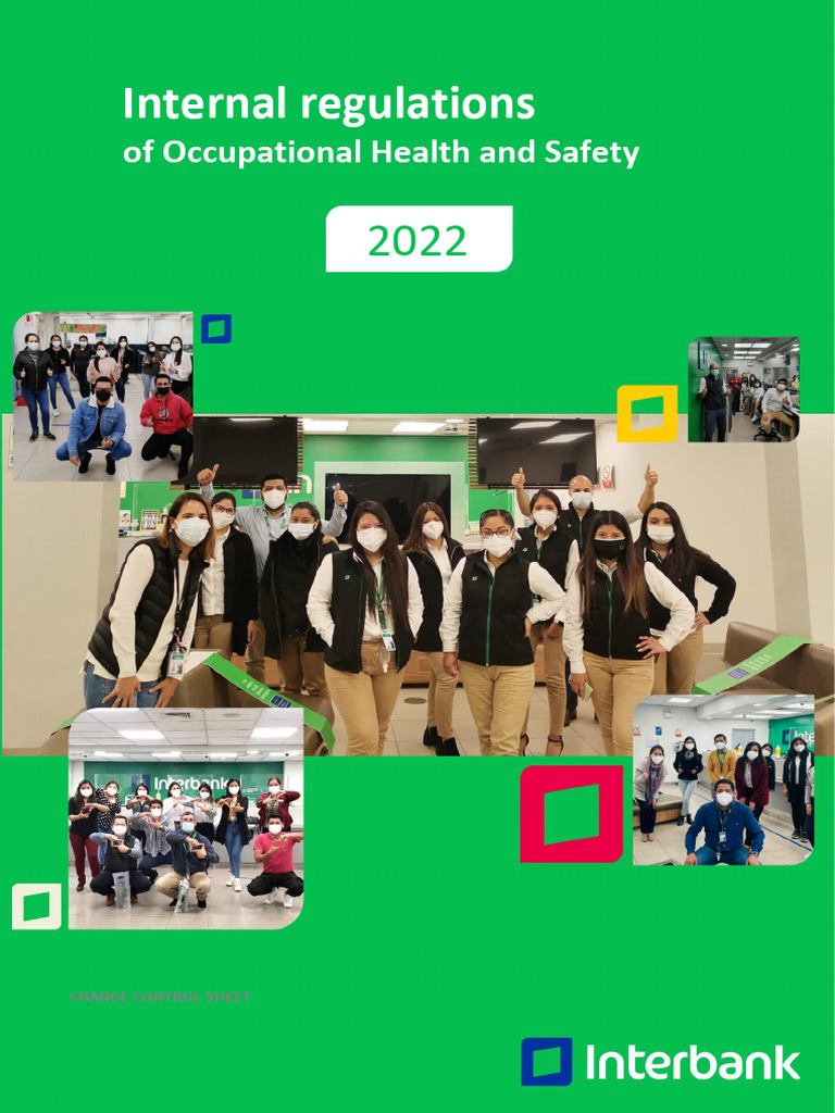 Internal Regulations of Occupational Health and Safety | PDF ...