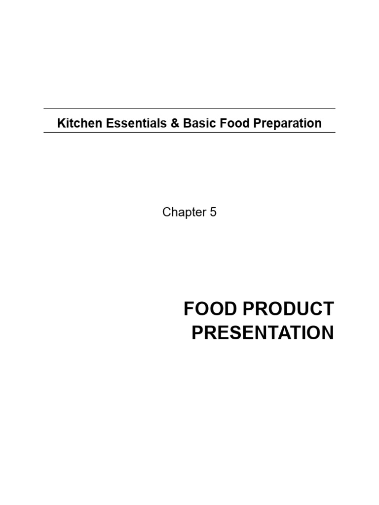 Kitchen Essentials 5 8 | PDF | Soup | Cuisine