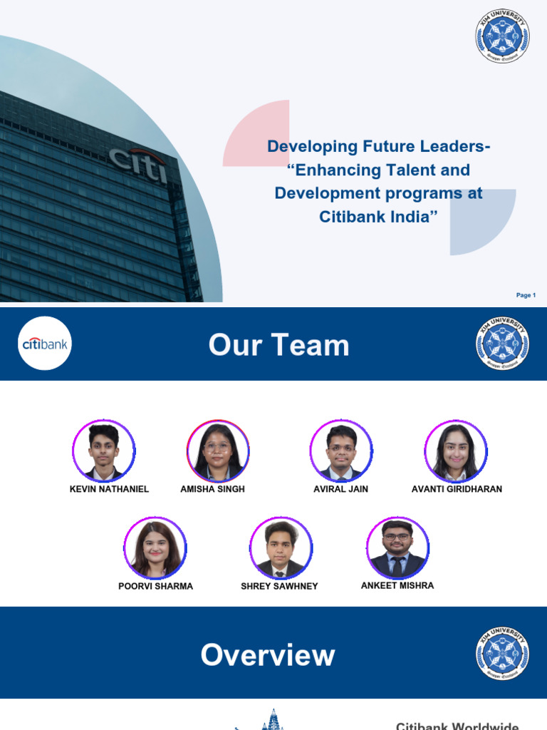 Enhancing Talent at Citibank India | PDF | Employee Retention ...