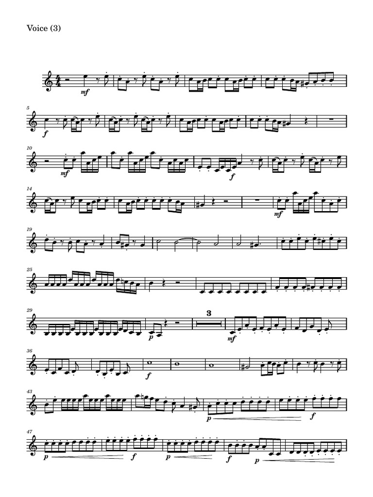 Music Notation Symbols Guide | PDF