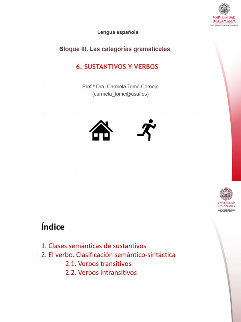 Sustantivos y Verbos en Español | PDF | Verbo | Sustantivo