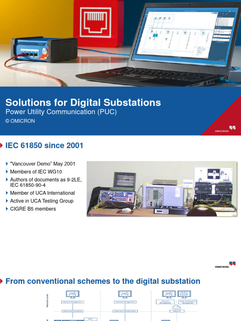 OMICRON Solutions For Digital Substations ENU | PDF | Computer Network | Simulation