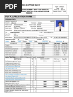 CV Form For Seaman | PDF | Ships | Sailor