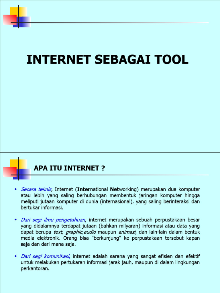 Introduction-Internet SBG Tool | PDF