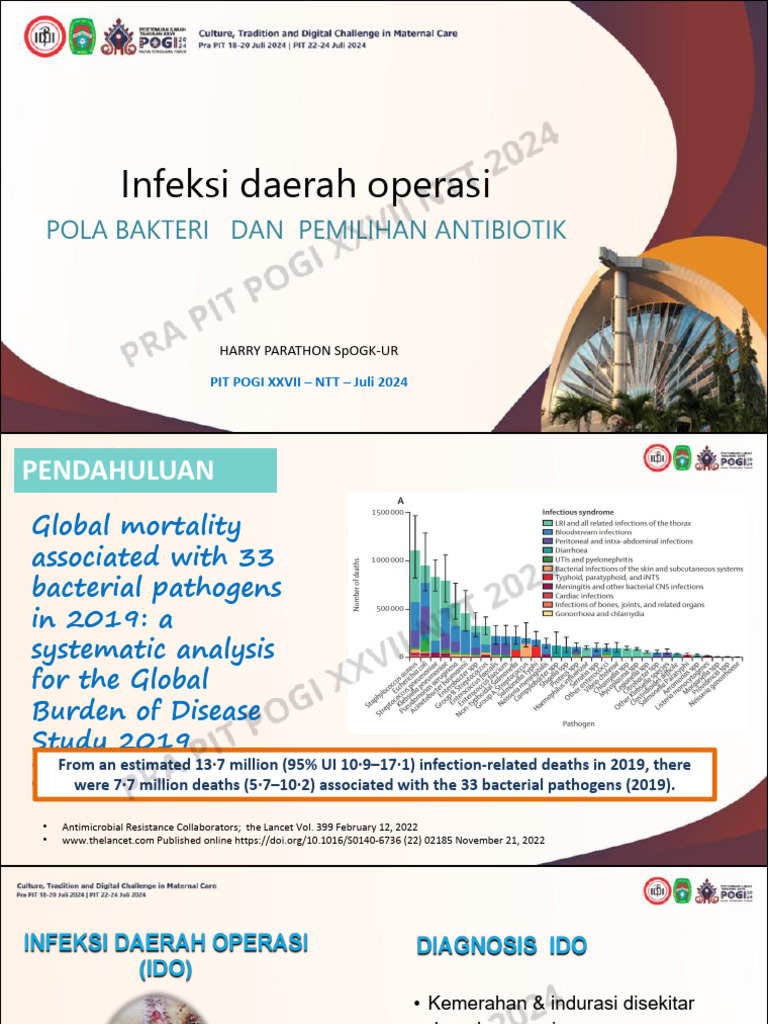 Pencegahan Infeksi Daerah Operasi | PDF