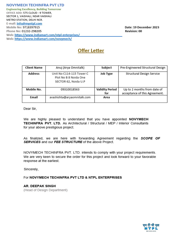 Structure Quotation | PDF | Technology & Engineering