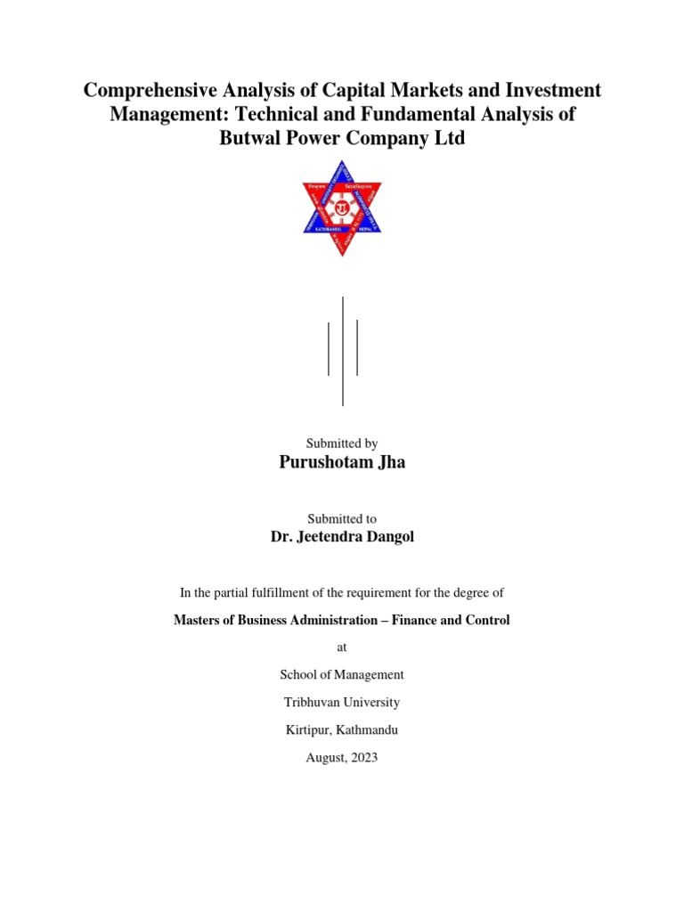 Analysis of Butwal Power Company Ltd | PDF | Technical Analysis ...