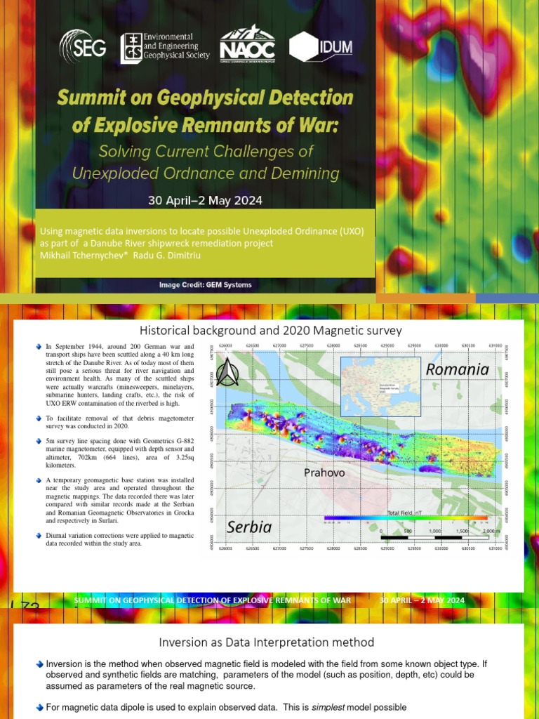 Geophysical Detection of UXO | PDF | Magnetometer | Geophysics