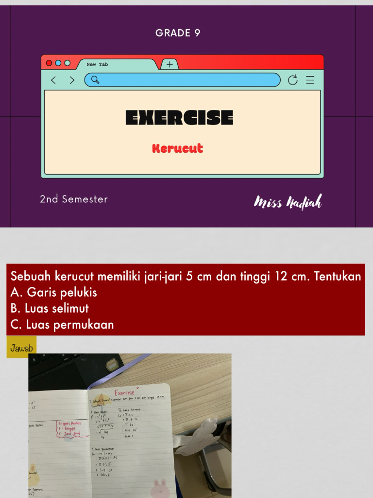 42 Luas Permukaan Kerucut | PDF