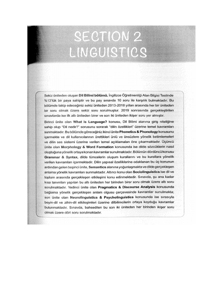 Linguistic | PDF
