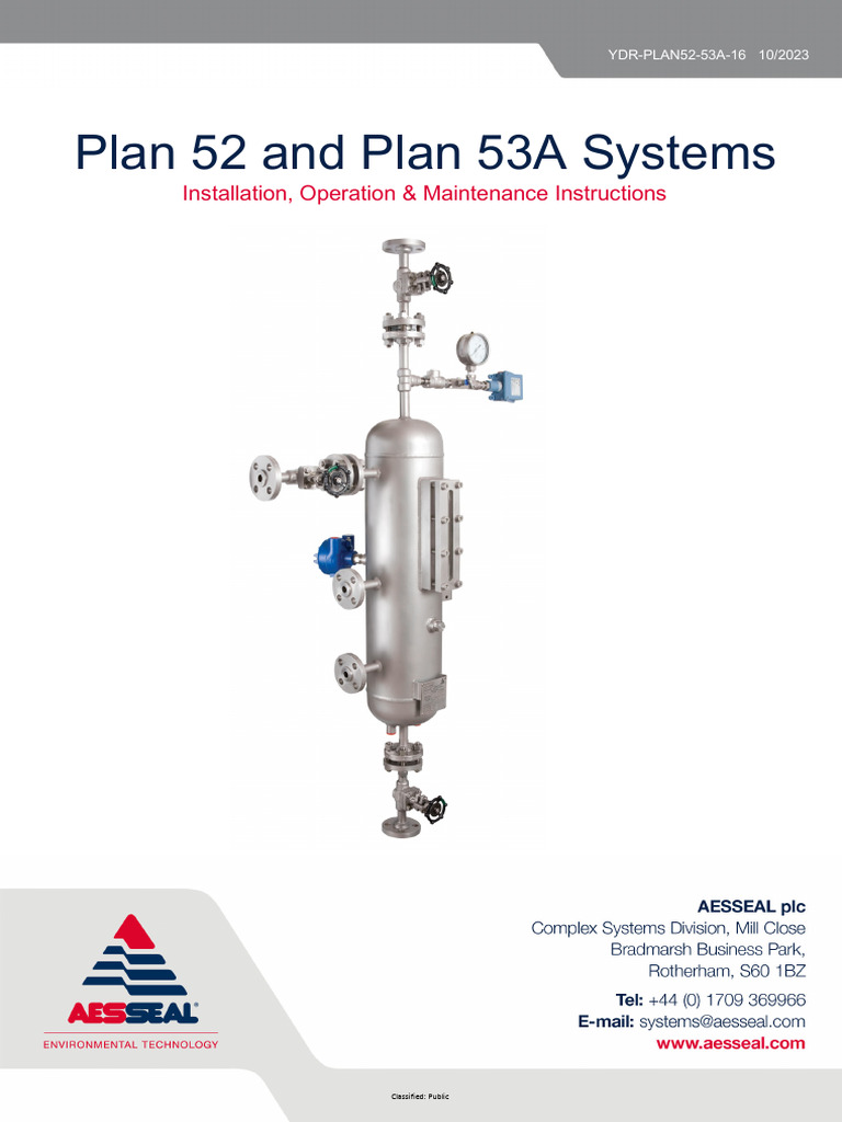 Ydr Plan52 53a | PDF | Valve | Pump