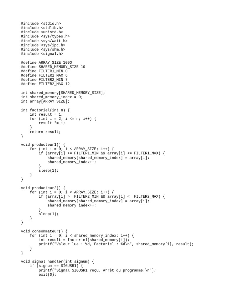 Correction TP5 | PDF