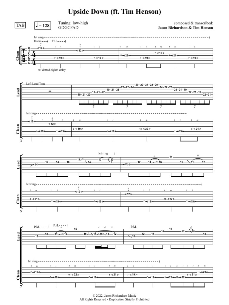 Upside Down SH Format | PDF