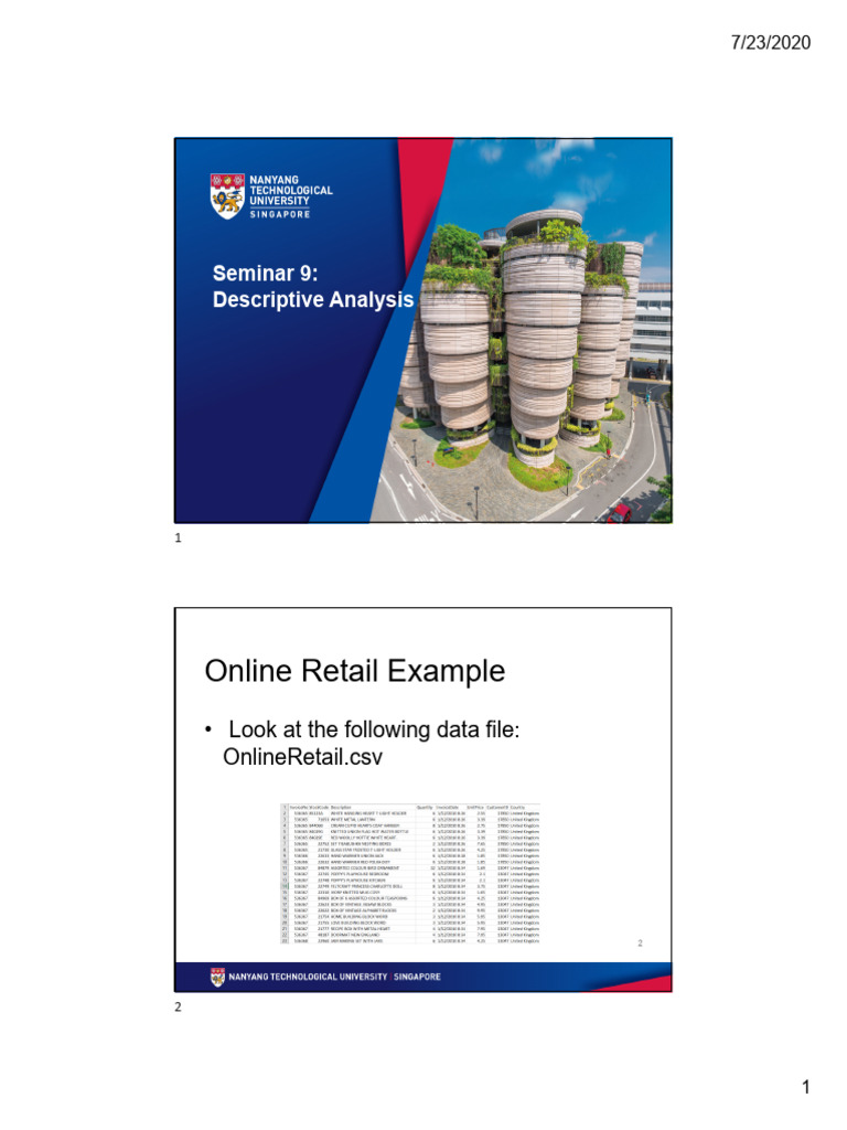 Ab0403 Data Description And Analysis Pdf Mean Skewness