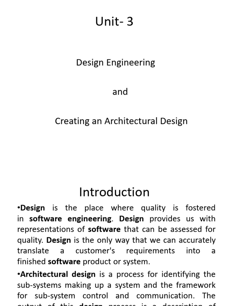 Se Unit 3 Pdf Class Computer Programming Software Architecture