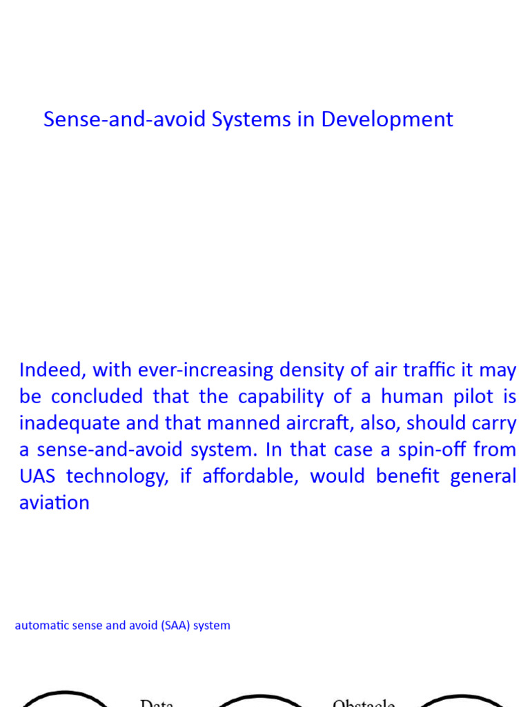 Sense and Avoid | PDF
