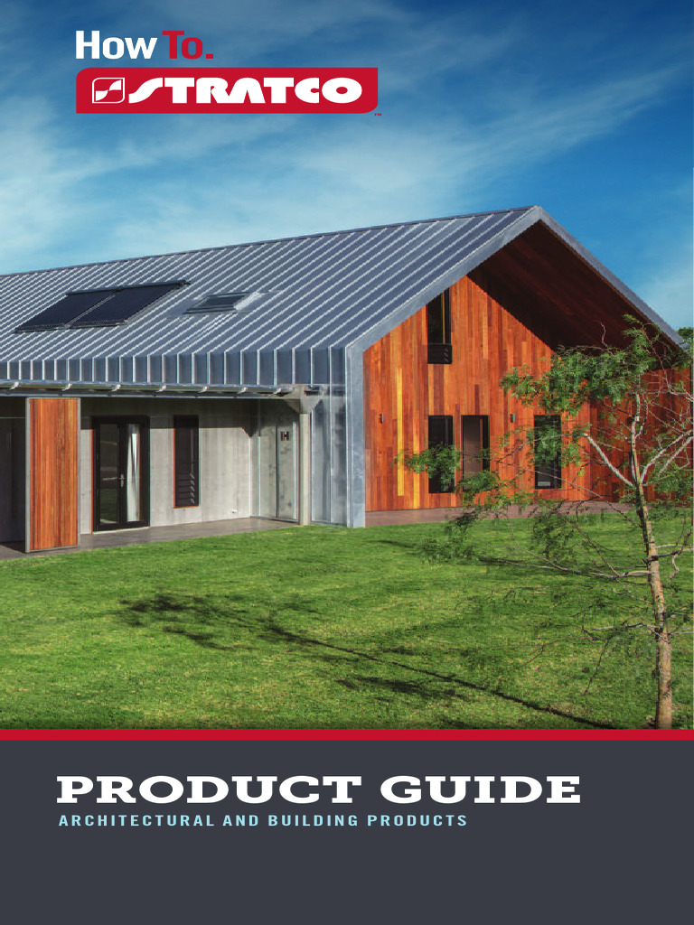 Stratco TradeProductGuide | PDF | Screw | Wall