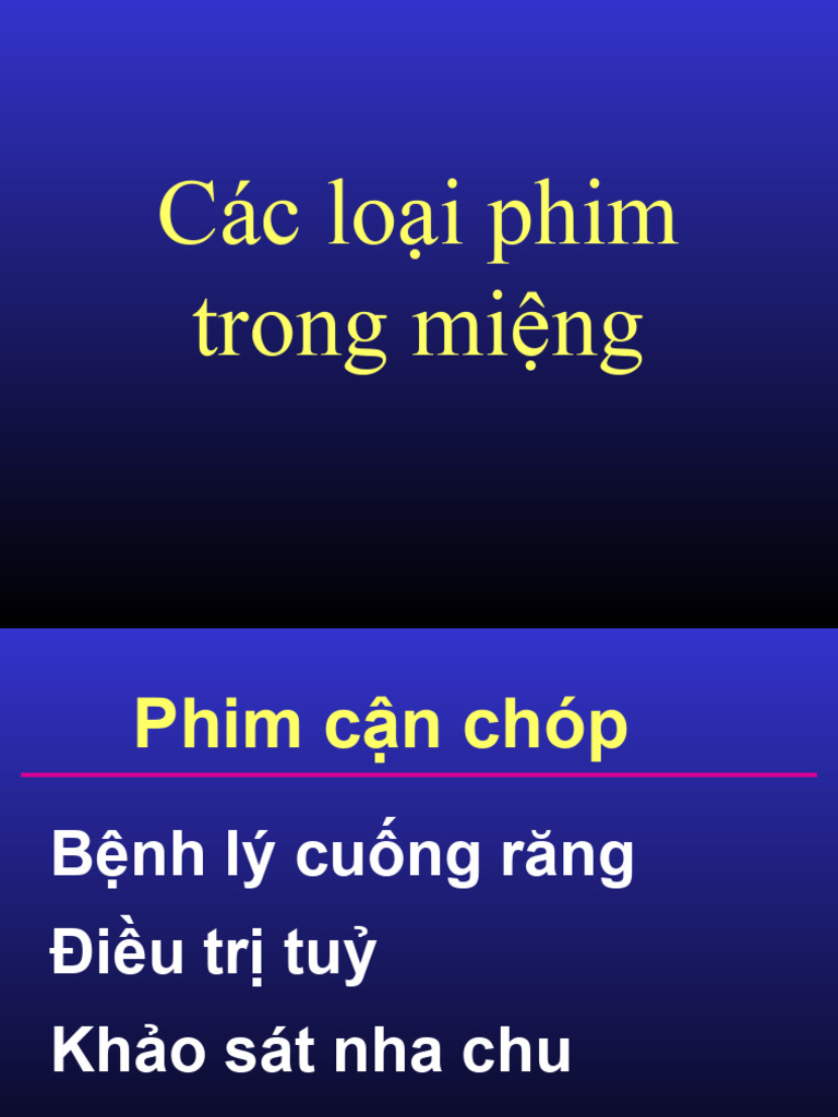 Cac Loai Phim Trong - Ngoai Mieng - Cach Rua | PDF