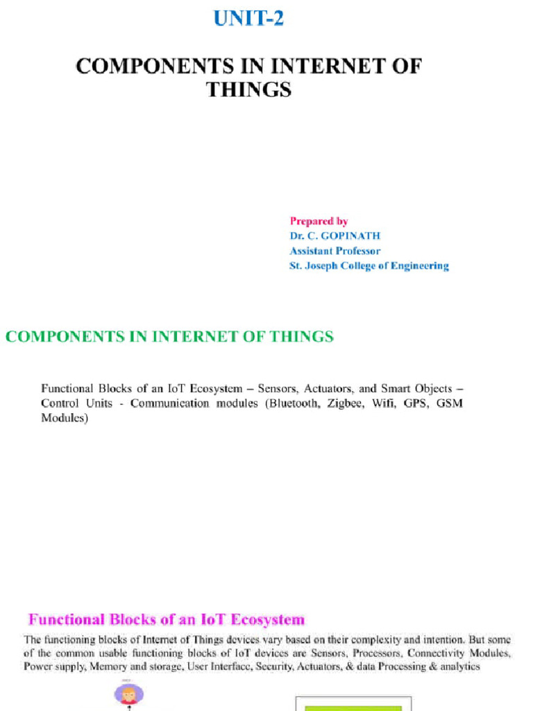 Ocs352 Iot Unit2pptx 265860991 | PDF