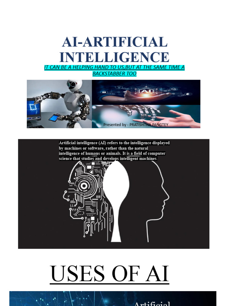 Ai Artificial Intelligence | PDF | Artificial Intelligence | Intelligence (AI) & Semantics