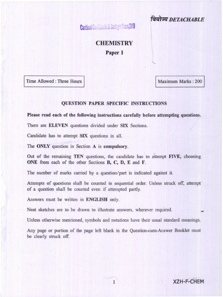 Geo Chem 1 Geol2019 | PDF