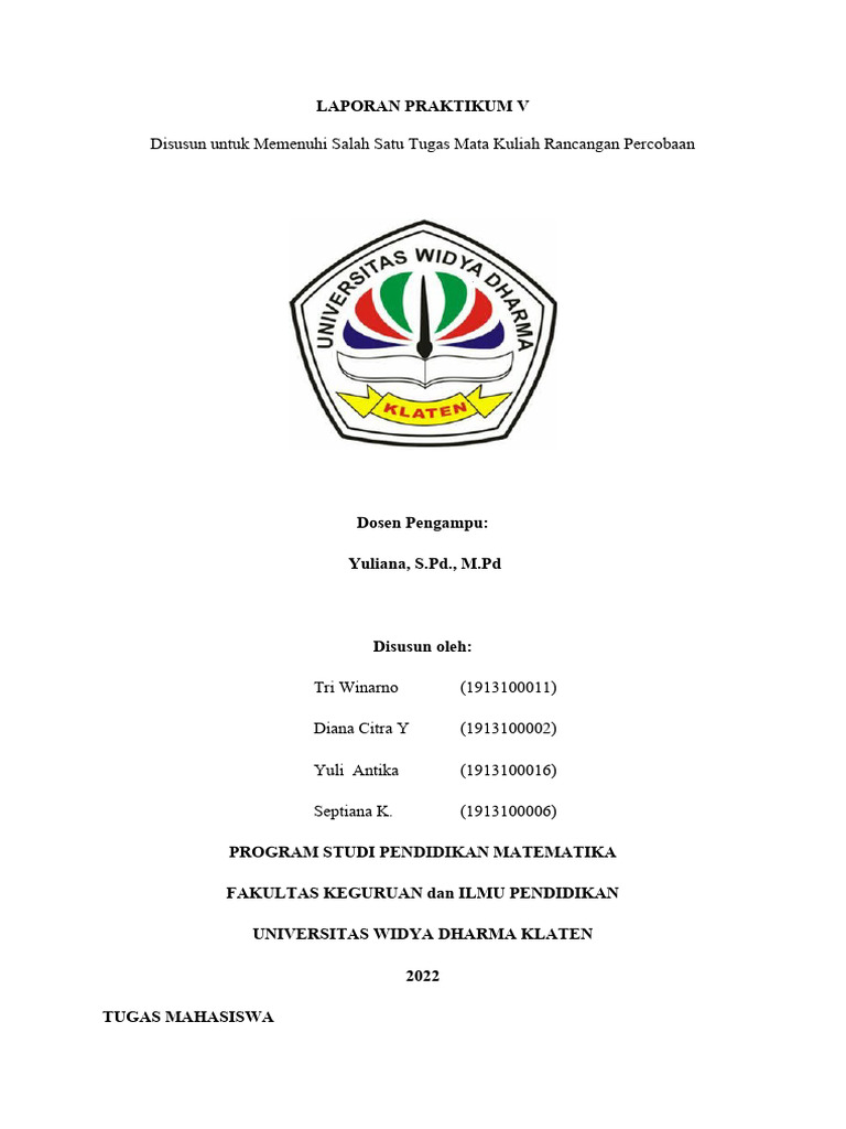 Laporan Praktikum 5 - Kelompok 2 | PDF