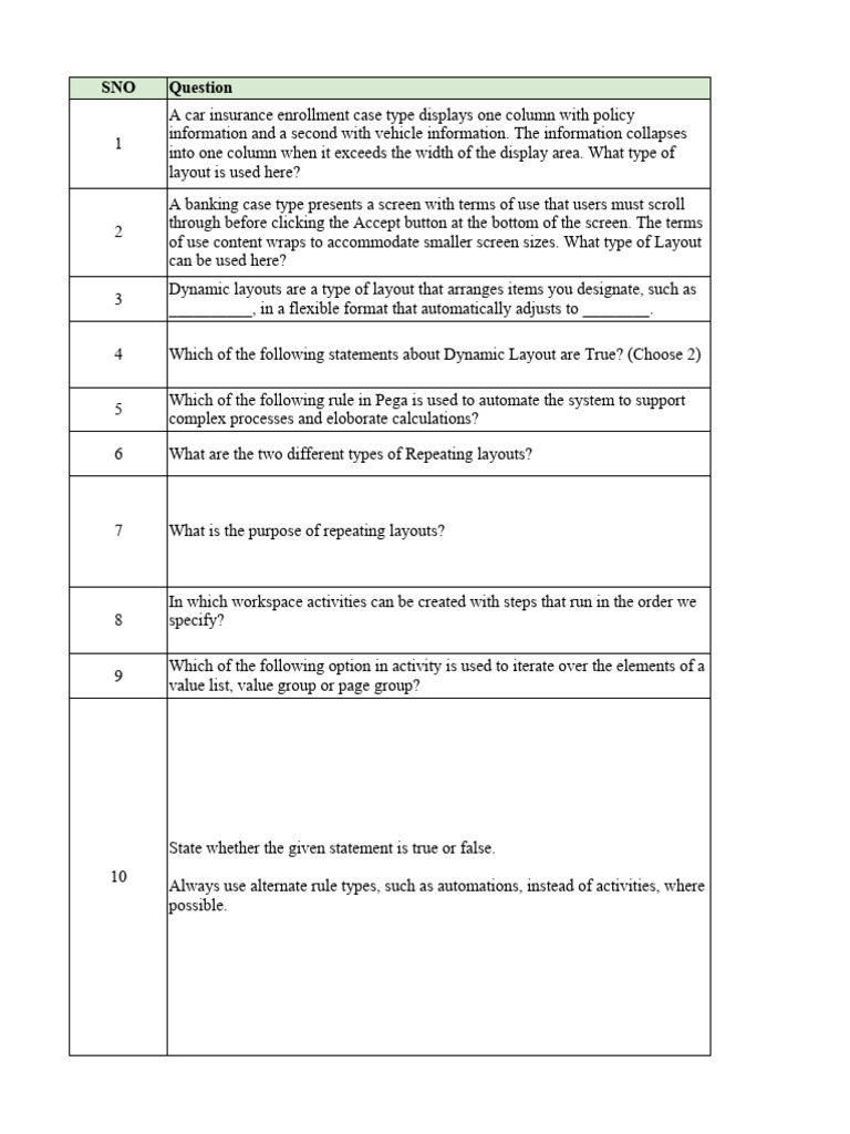 Sample Questions | PDF | Page Layout | Inheritance (Object Oriented ...