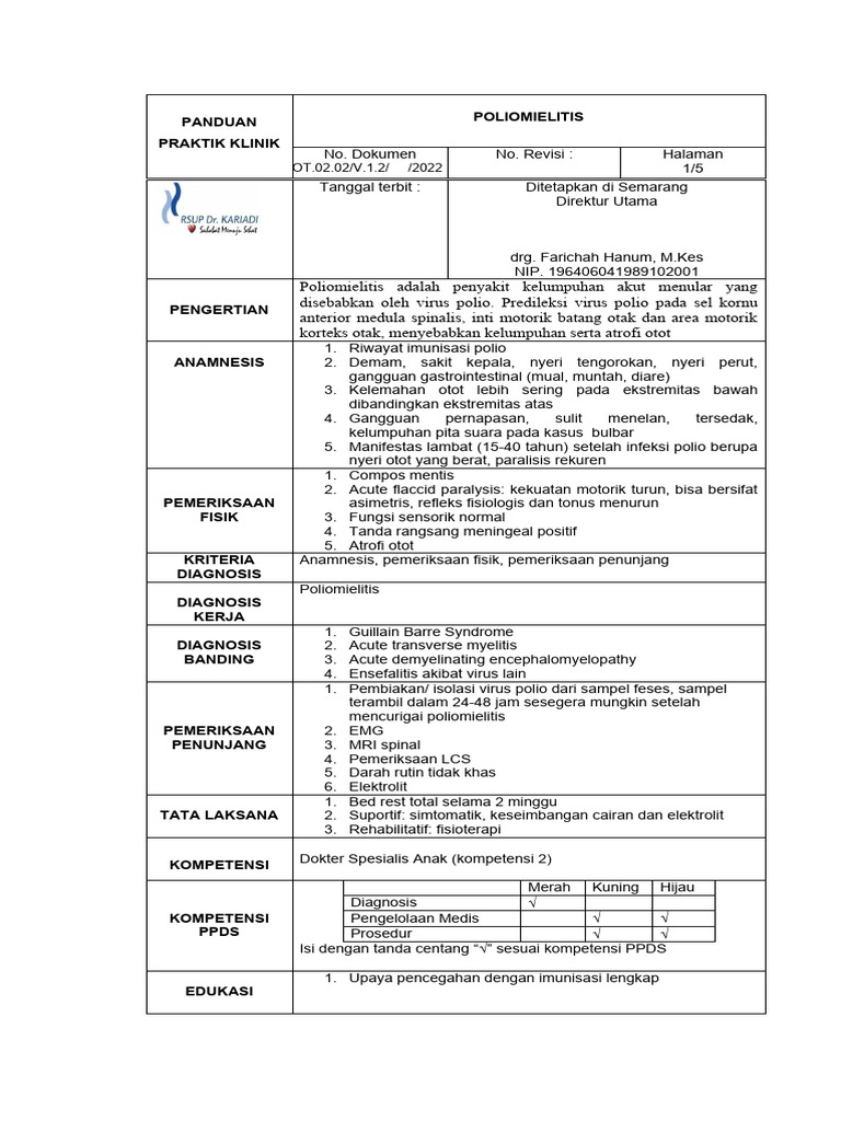 PPK Polio | PDF