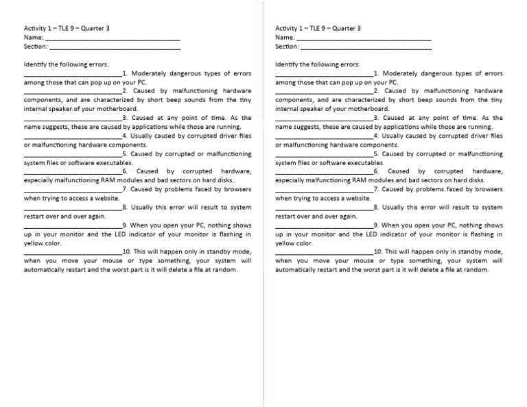 Activity 1-Q3 | Download Free PDF | Computer Hardware | Computer File