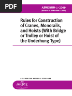 Asme B30.2 2022 | PDF | Crane (Machine) | Brake